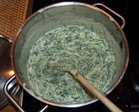 Spinat mit Blubb – Koch-Wiki