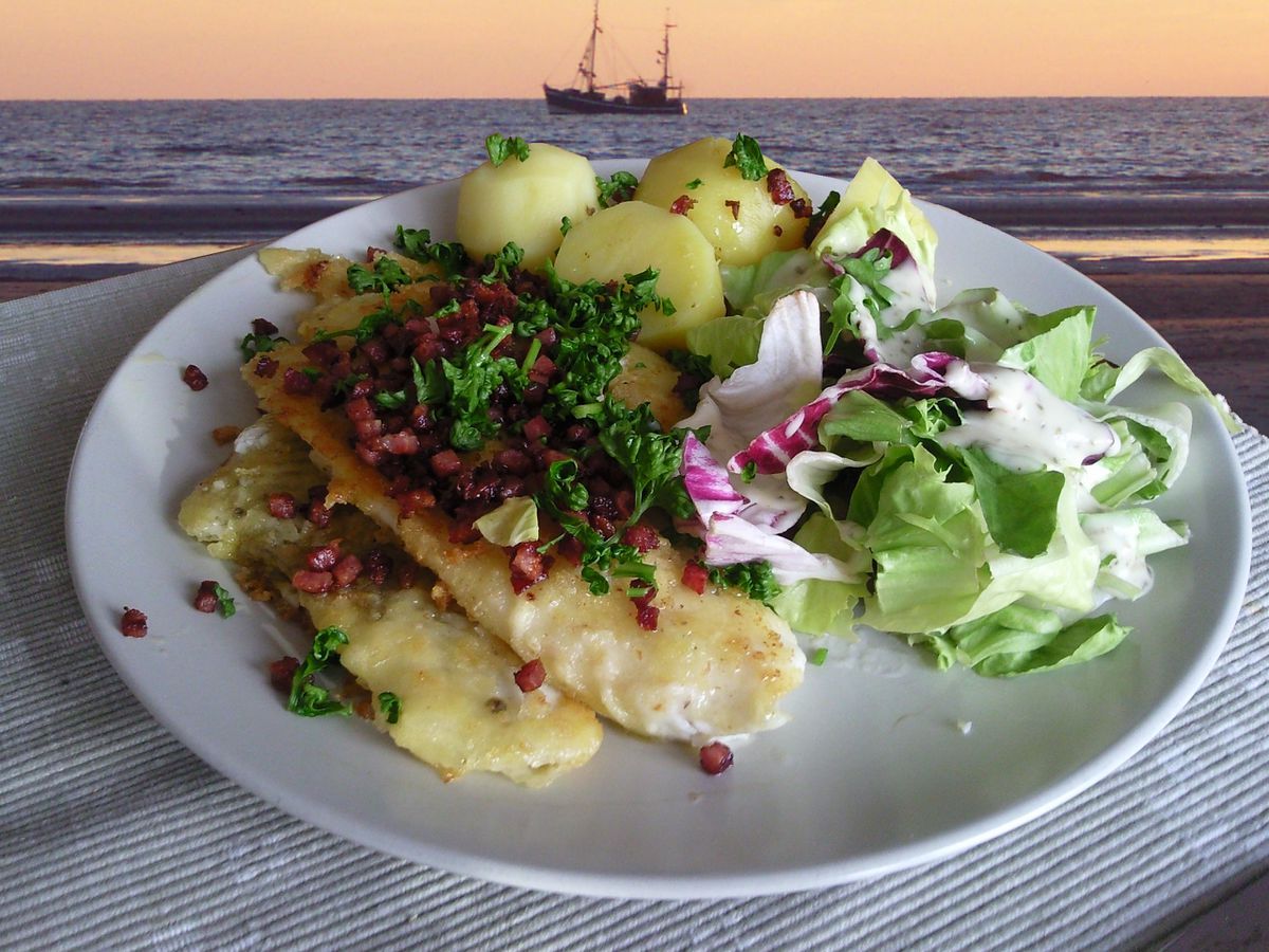 Scholle mit Speck – Koch-Wiki